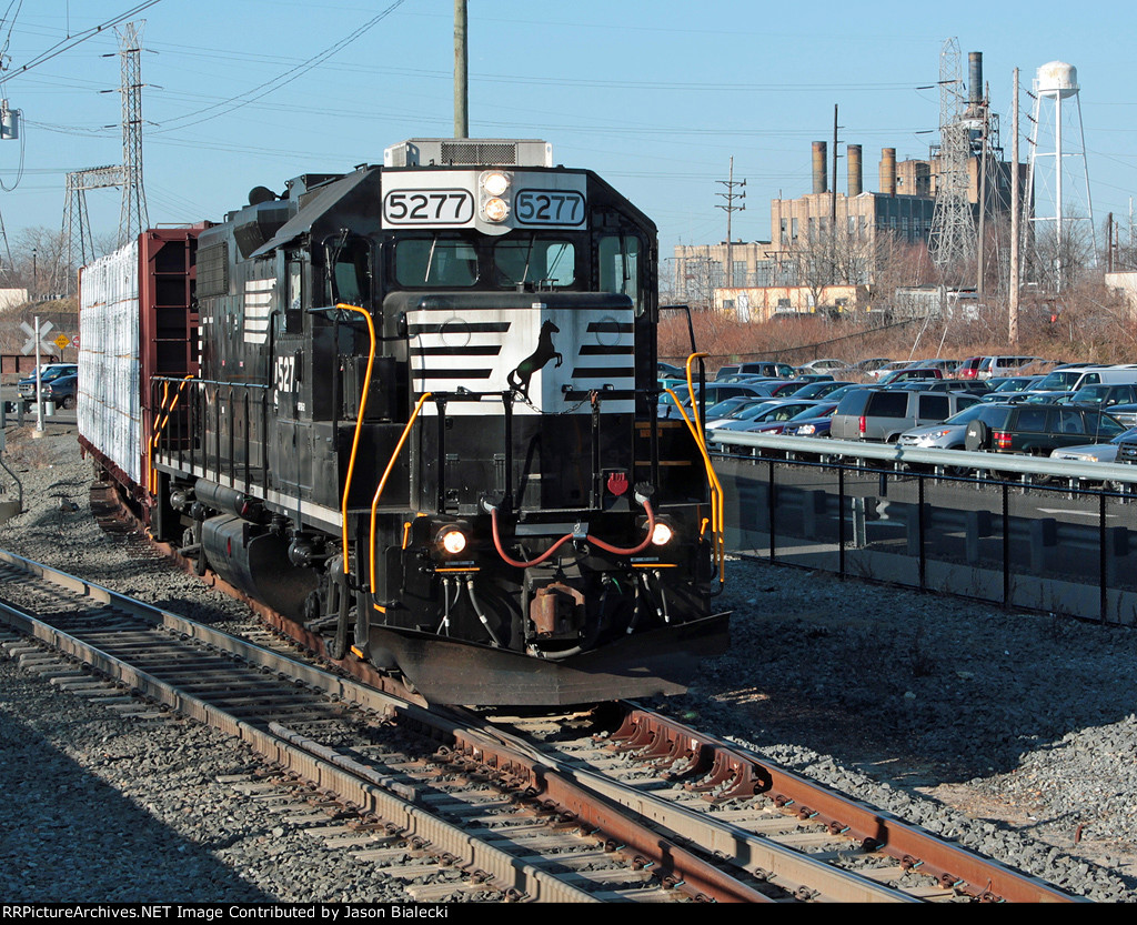 NS 5277 exits Church Running Track